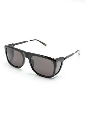 Dunhill Side-flap Square-frame Sunglasses