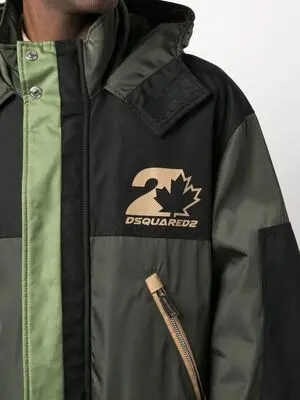 Dsquared2 Flap-pocket Hooded Parka