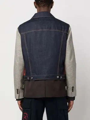 Dsquared2 Patchwork Cotton Jacket