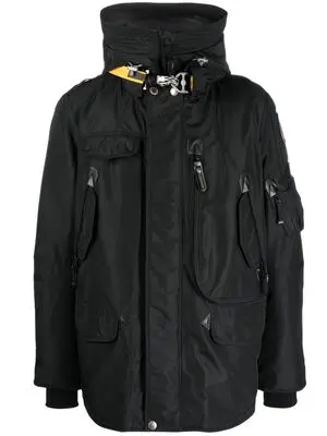 PARAJUMPERS Military Hooded Jacket - Black