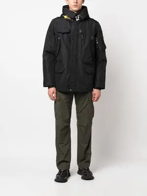 PARAJUMPERS Military Hooded Jacket - Black