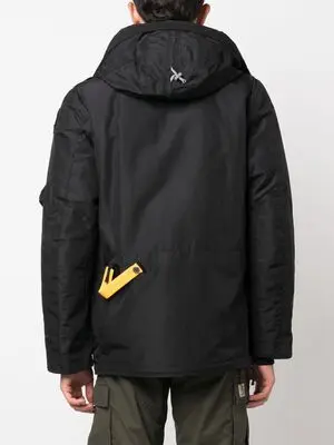 PARAJUMPERS Military Hooded Jacket - Black