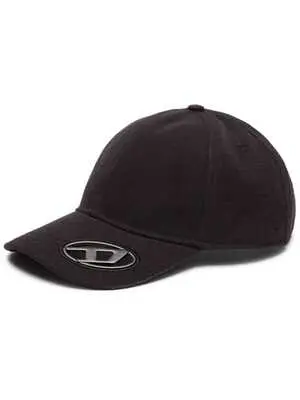 DIESEL C-plak Baseball Cap - Black