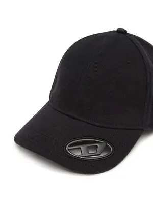 DIESEL® C-plak Baseball Cap - Black