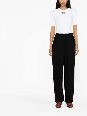 Moschino Logo-patch Knitted Top