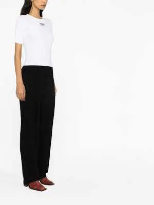 Moschino Logo-patch Knitted Top