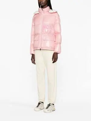 Moncler Padded Jacket With Appliqué Logo
