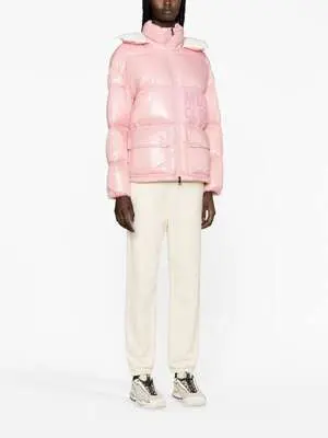 Moncler Padded Jacket With Appliqué Logo