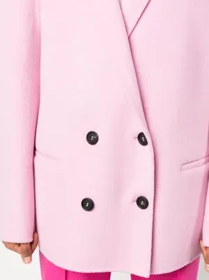 Philosophy Di Lorenzo Serafini Double-breasted Wool Short Coat
