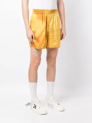BLUE SKY INN Palms Printed Shorts - Yellow