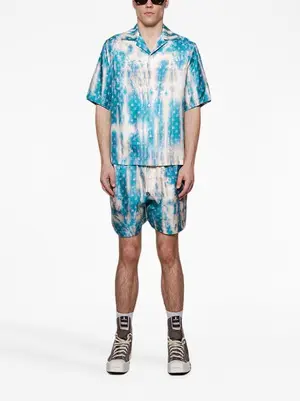Amiri Monogram-print Shorts