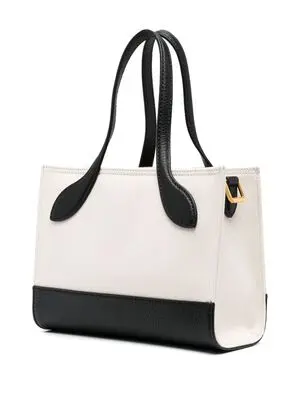 Bally Logo Print Tote Bag - Neutrals