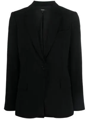 Theory Staple Single-breasted Blazer - Black