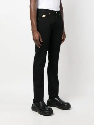 Versace Mid-rise Slim-fit Jeans