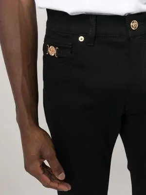 Versace Mid-rise Slim-fit Jeans