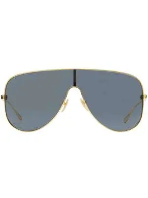 Gucci Mask Logo-lettering Sunglasses