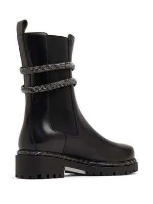 Rene Caovilla Cleo Crystal-embellished Boots