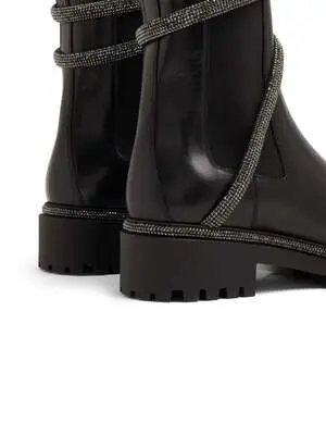 Rene Caovilla Cleo Crystal-embellished Boots