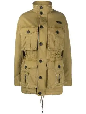 DSQUARED2 Multi-pocket Funnel-neck Jacket