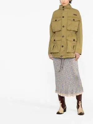 Dsquared2 Multi-pocket Funnel-neck Jacket