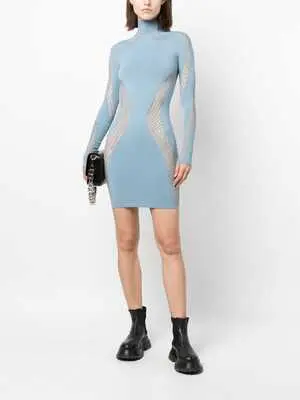 MUGLER Seamless Panelled Minidress