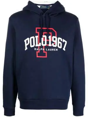 Polo Ralph Lauren Logo-print Hoodie - Blue