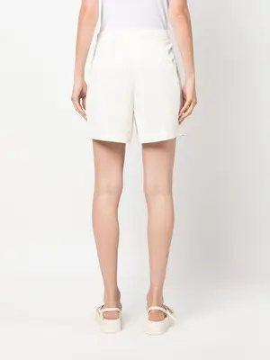 Vince High-waisted Thigh-length Shorts