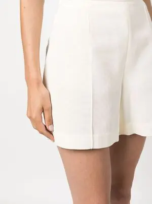 Vince High-waisted Thigh-length Shorts
