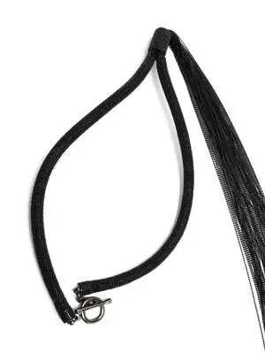 Fabiana Filippi Fringed Bead-chain Necklace