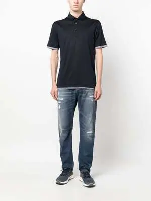 Brunello Cucinelli Distressed Slim-cut Jeans