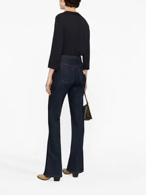 Giorgio Armani V-neck Silk Blouse