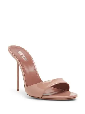 Paris Texas Lidia 105mm Patent-leather Mules - Pink
