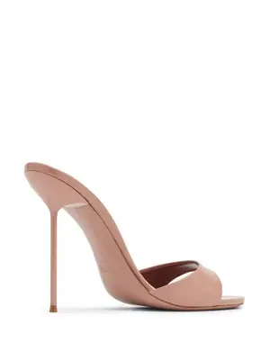 Paris Texas Lidia 105mm Patent-leather Mules - Pink