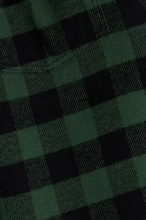 ALEX MILL Checked Cottonflannel Shirt - Green