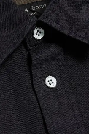 Rag & Bone Gus Linen And Cottonblend Shirt