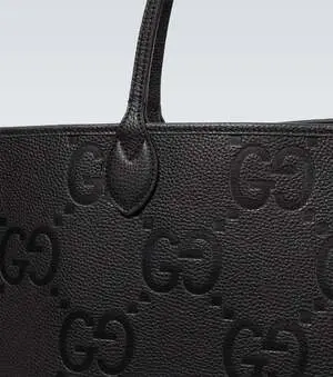 Gucci Jumbo Gg Large Leather Tote Bag