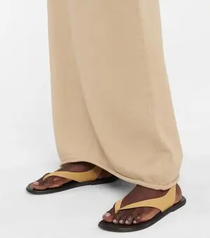 THE ROW Beach Leather Thong Sandals