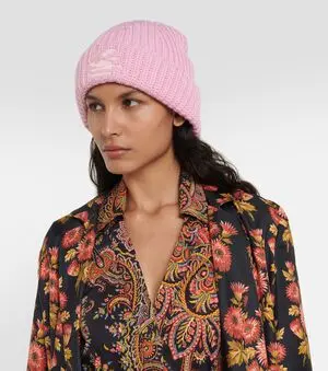 Etro Pegaso Wool Beanie