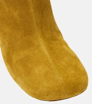 Dries Van Noten Suede Knee-high Boots