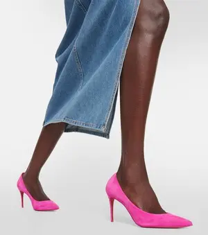 CHRISTIAN LOUBOUTIN Kate Suede Pumps