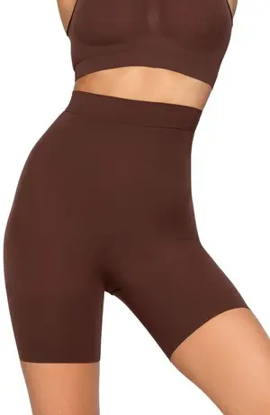 SKIMS Everyday Sculpt Mid Thigh Shorts - Cocoa