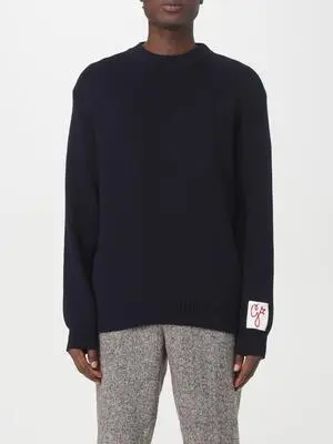 GOLDEN GOOSE Cotton Knit Sweater - Blue