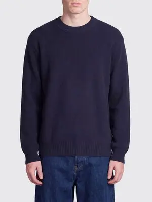 GOLDEN GOOSE Cotton Knit Sweater - Navy