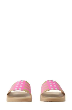 Burberry Furley Check Slide Sandal