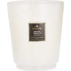 Voluspa Santal Vanille Luxe Jar Candle - Santal Vanille J Lidded Hearth
