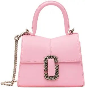 Marc Jacobs Marc Jacobs Pink Mini 'The St. Marc' Bag - 685 Bubblegum