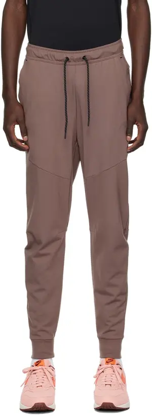 Nike Nike Purple Paneled Sweatpants - 291 Plum Eclipse/plu