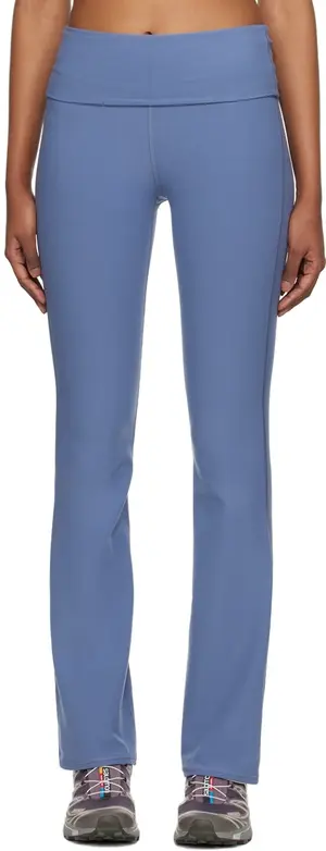 Alo Yoga Alo Blue Bootcut Leggings - Infinity Blue