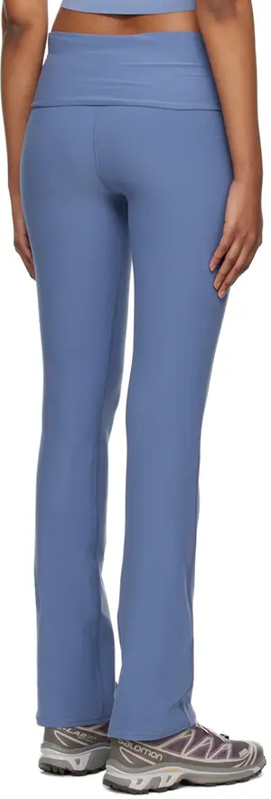 Alo Yoga Blue Bootcut Leggings - Infinity Blue