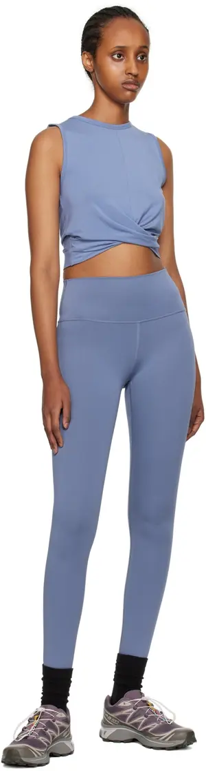 Alo Yoga - Alo Blue High-Rise Leggings